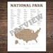 National Bucket List Bundle [3 Pack] • 2022 Complete List • National ...