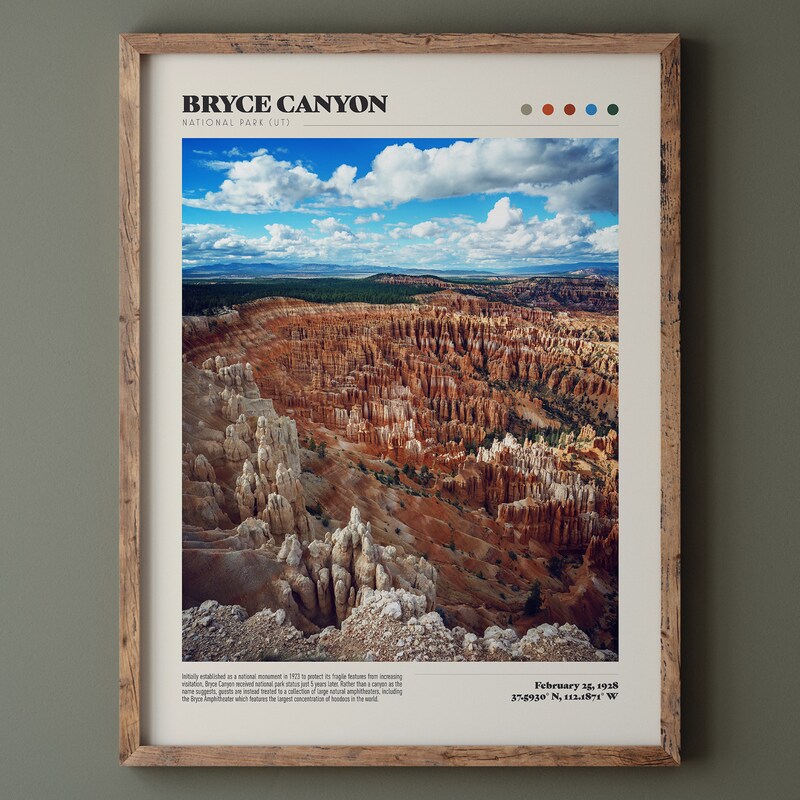 Bryce Canyon Poster - Etsy