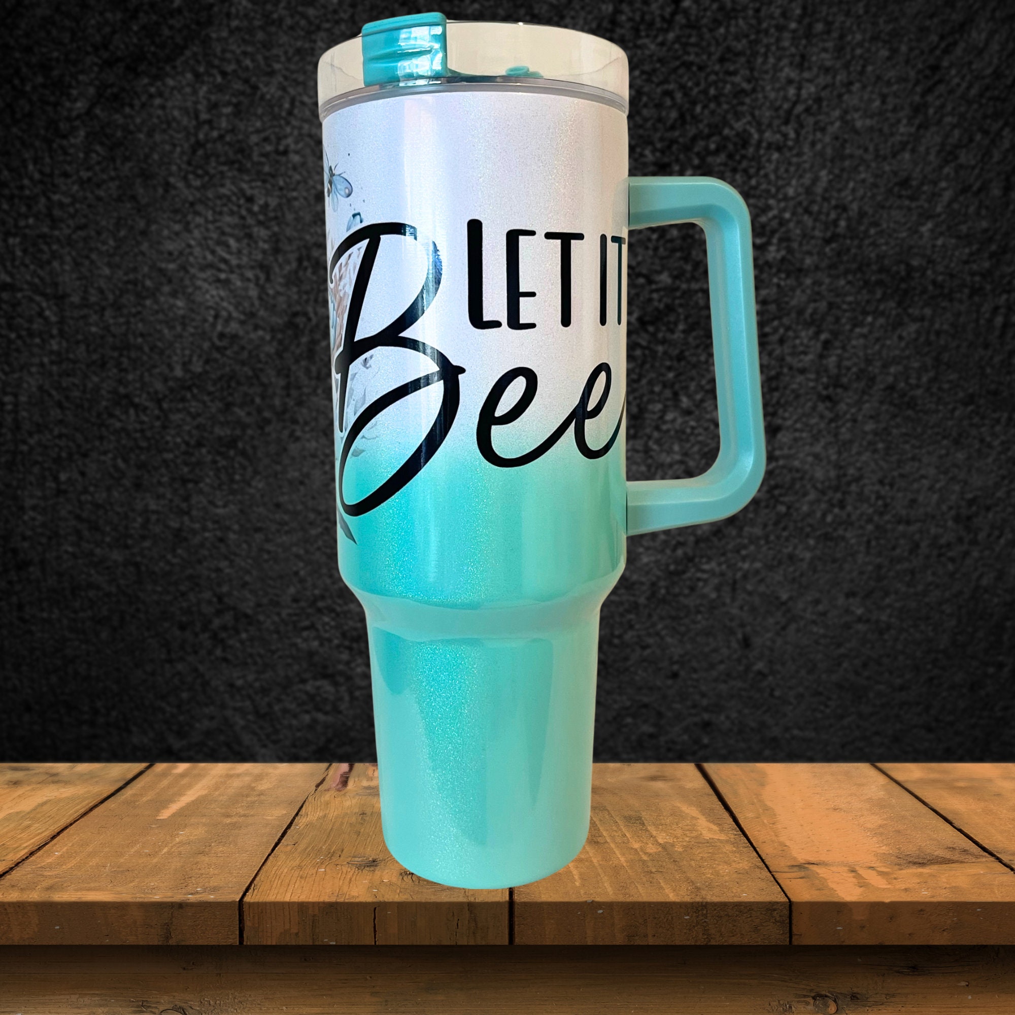 Stanley Dupe, Bees Gifts, Bee Lovers, Gift, Let It Bee 40oz Tumbler ...