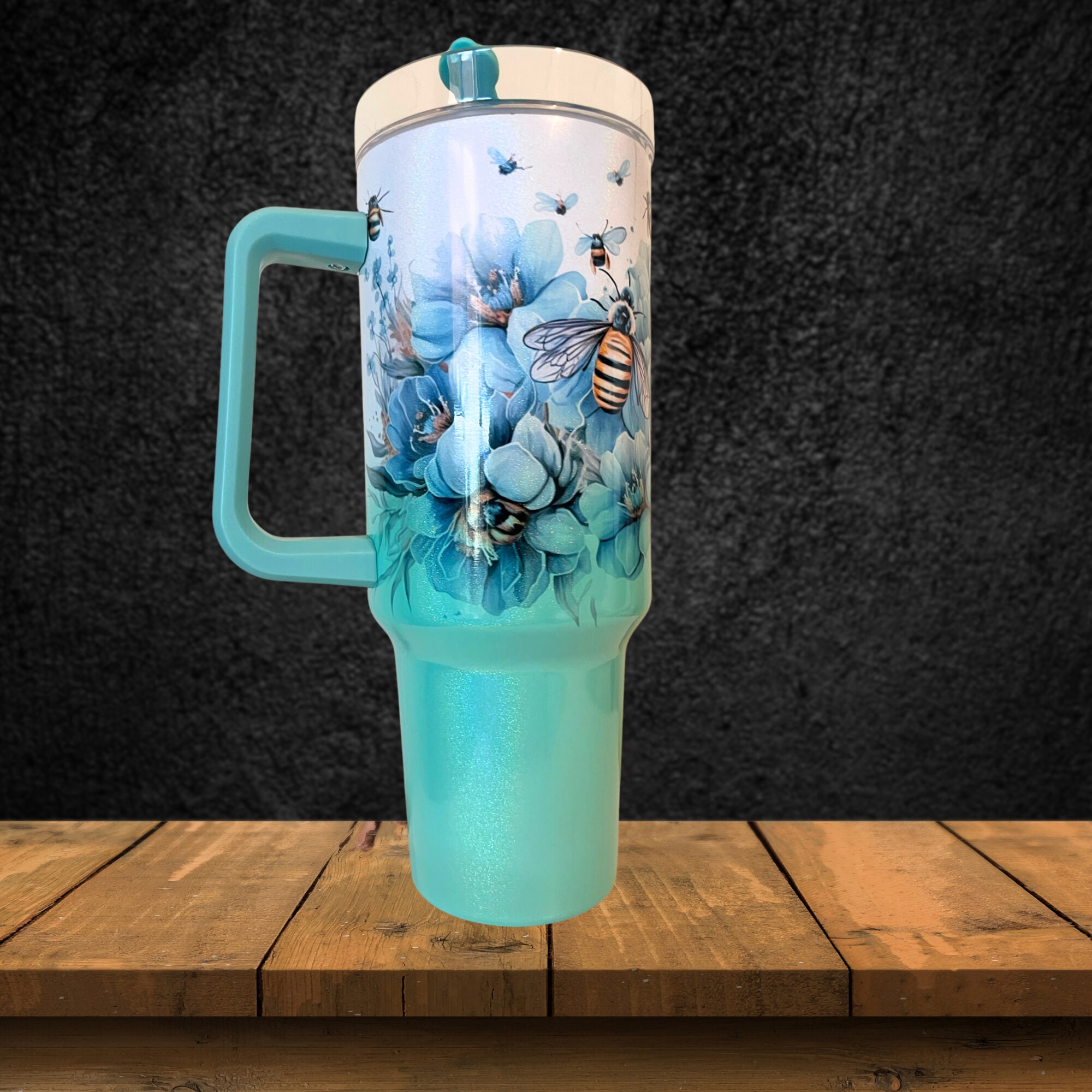 Stanley Dupe, Bees Gifts, Bee Lovers, Gift, Let It Bee 40oz Tumbler ...