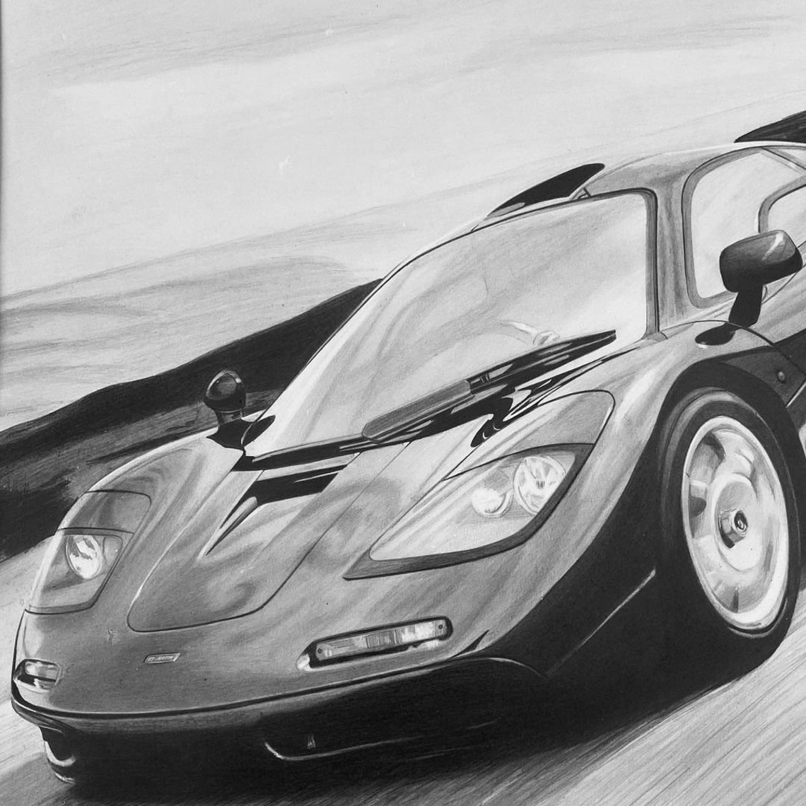 Personalized Car or Bike Drawing Original Art Car Portrait. - Etsy