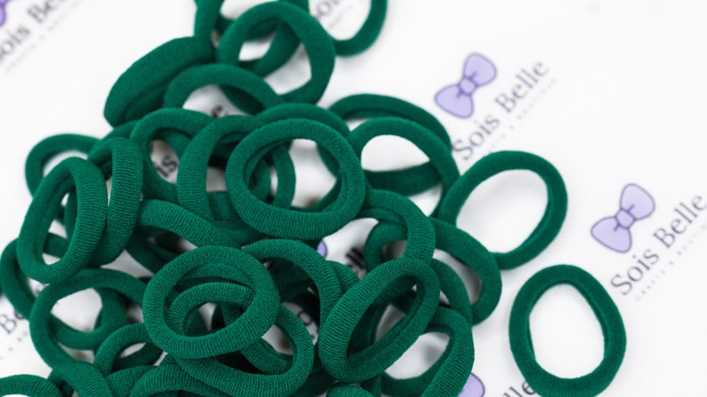 Mini Hair Bobbles 10 per Pack - Etsy UK