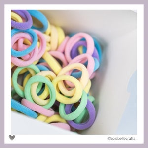 Box of 100 Mini Hair Bobbles - Etsy