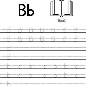 26 Printable Upper and Lower Case Alphabet Tracing Worksheets ...