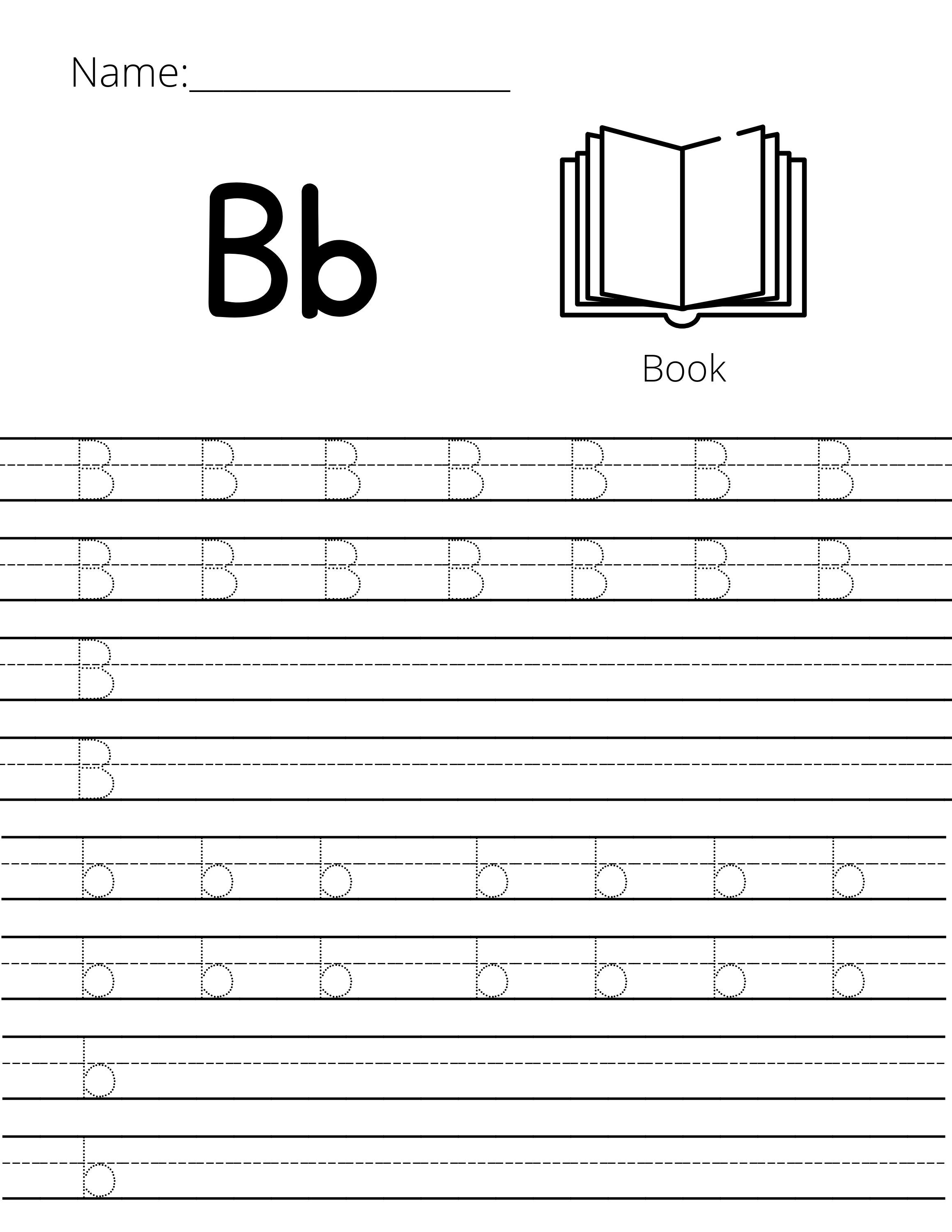 26 Printable Upper and Lower Case Alphabet Tracing Worksheets ...