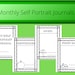 Self Portrait Journal/ Monthly Name Writing and Self Portrait Journal ...