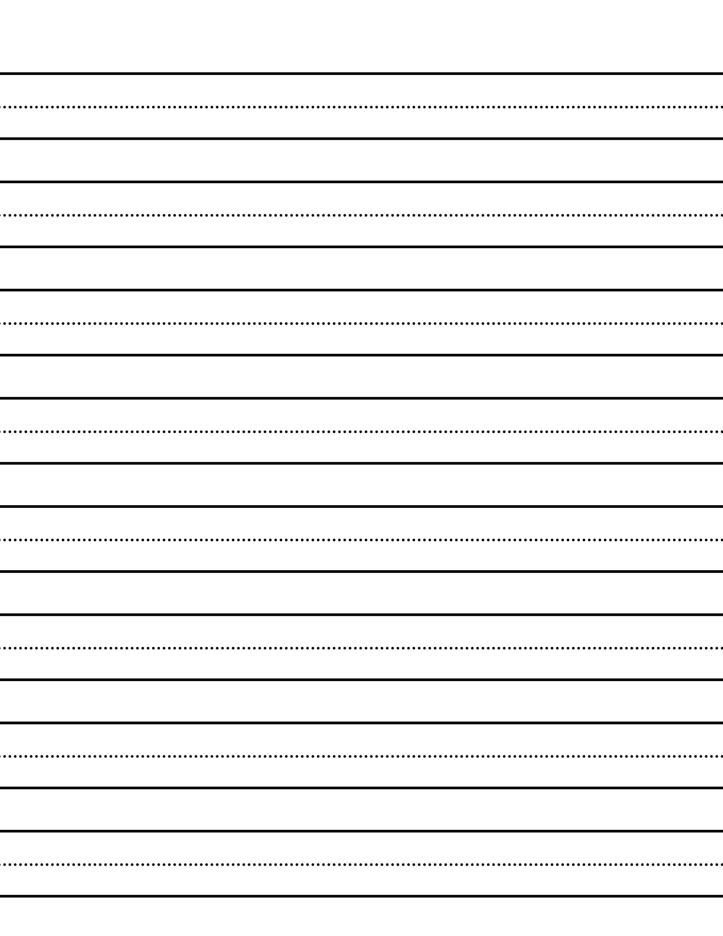 Kindergarten Lined Paper / Kindergarten Writing Paper / Handwriting ...