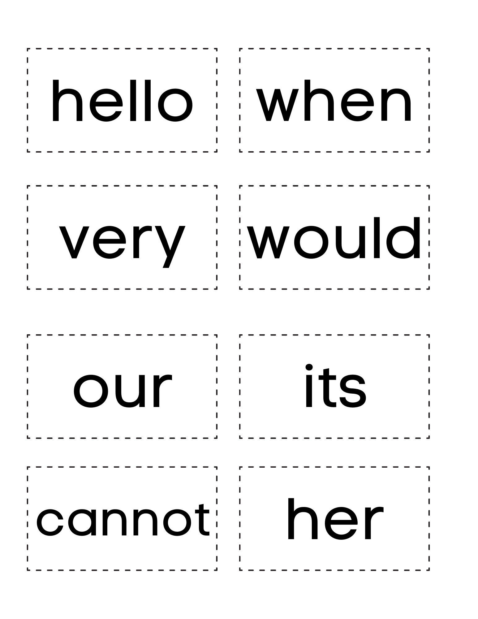 Sight Word Flashcards / High-frequency Words / 240 Flashcards/ Learn to ...