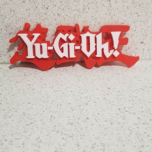 3D Printed YU-GI-OH Sign Fan Art - Etsy UK