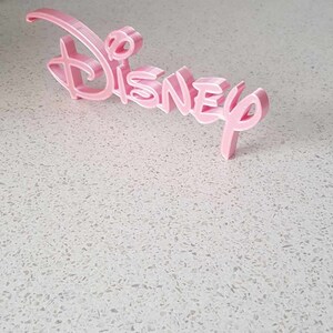 3D Printed Disney Sign - Etsy
