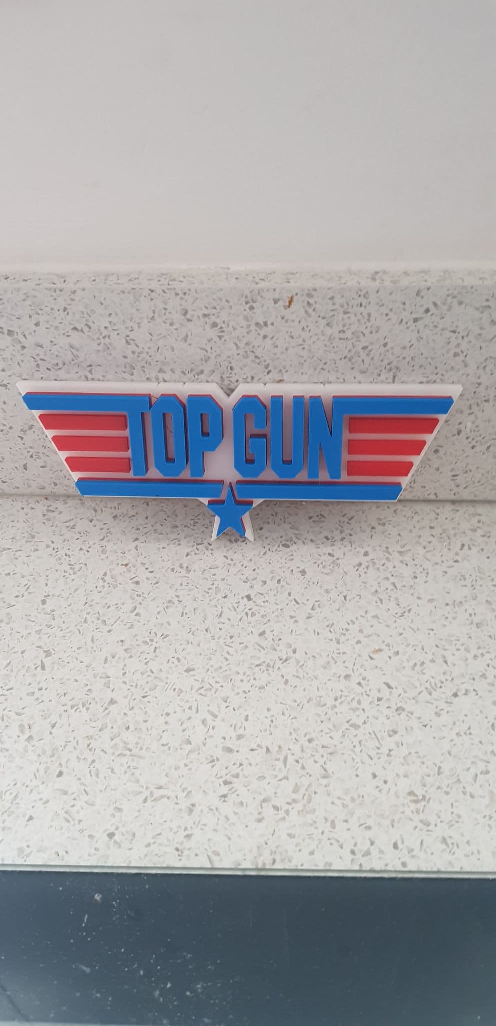 3D Printed Top Gun Sign/logo - Etsy UK