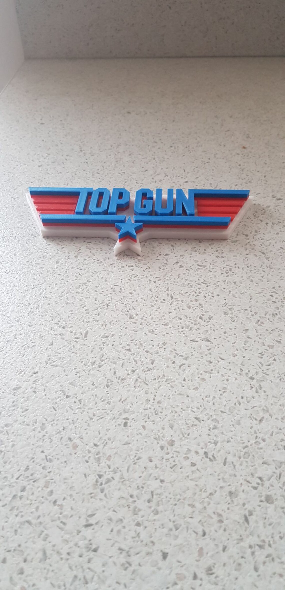 3D Printed Top Gun Sign/logo - Etsy UK