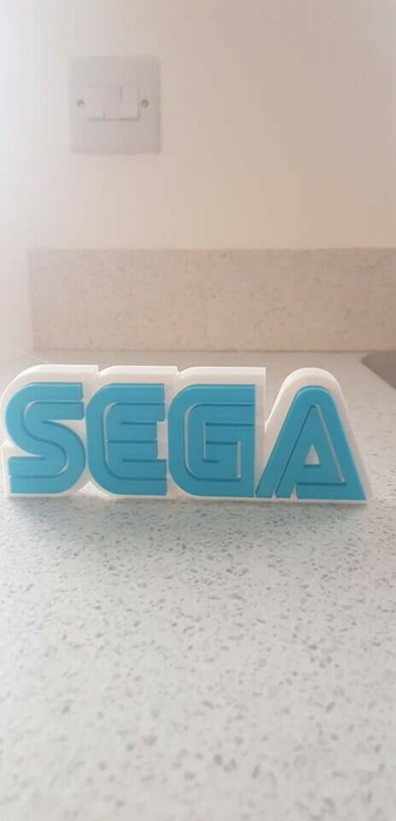 Sega Logo Sign 3d Printed - Etsy Australia