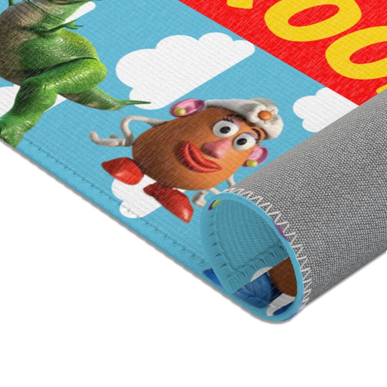 Custom Name Rug - Toy Story - Etsy
