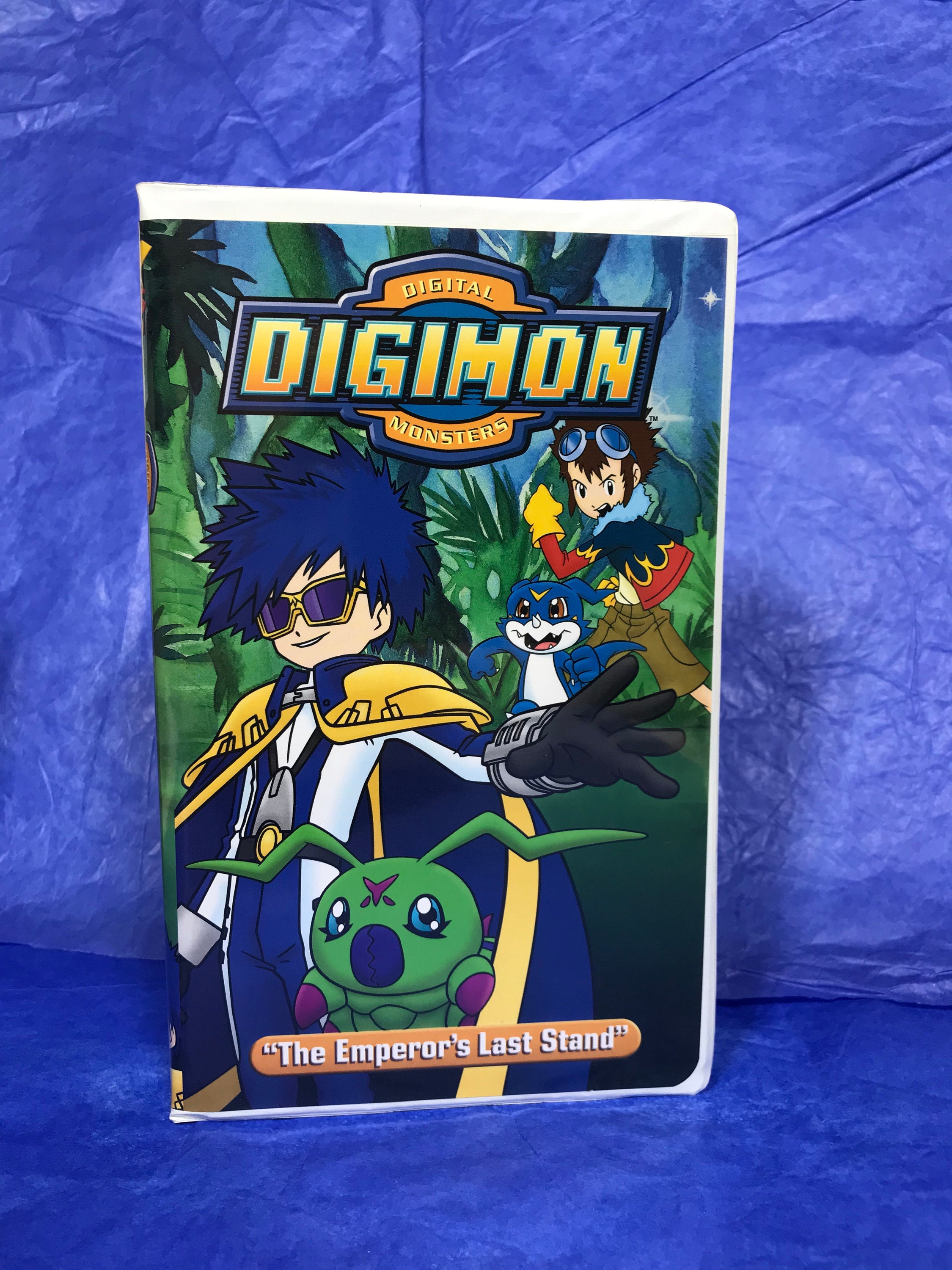 VHS Digimon Set of 8 Movies Fox Kids Disney Great Condition Vintage ...