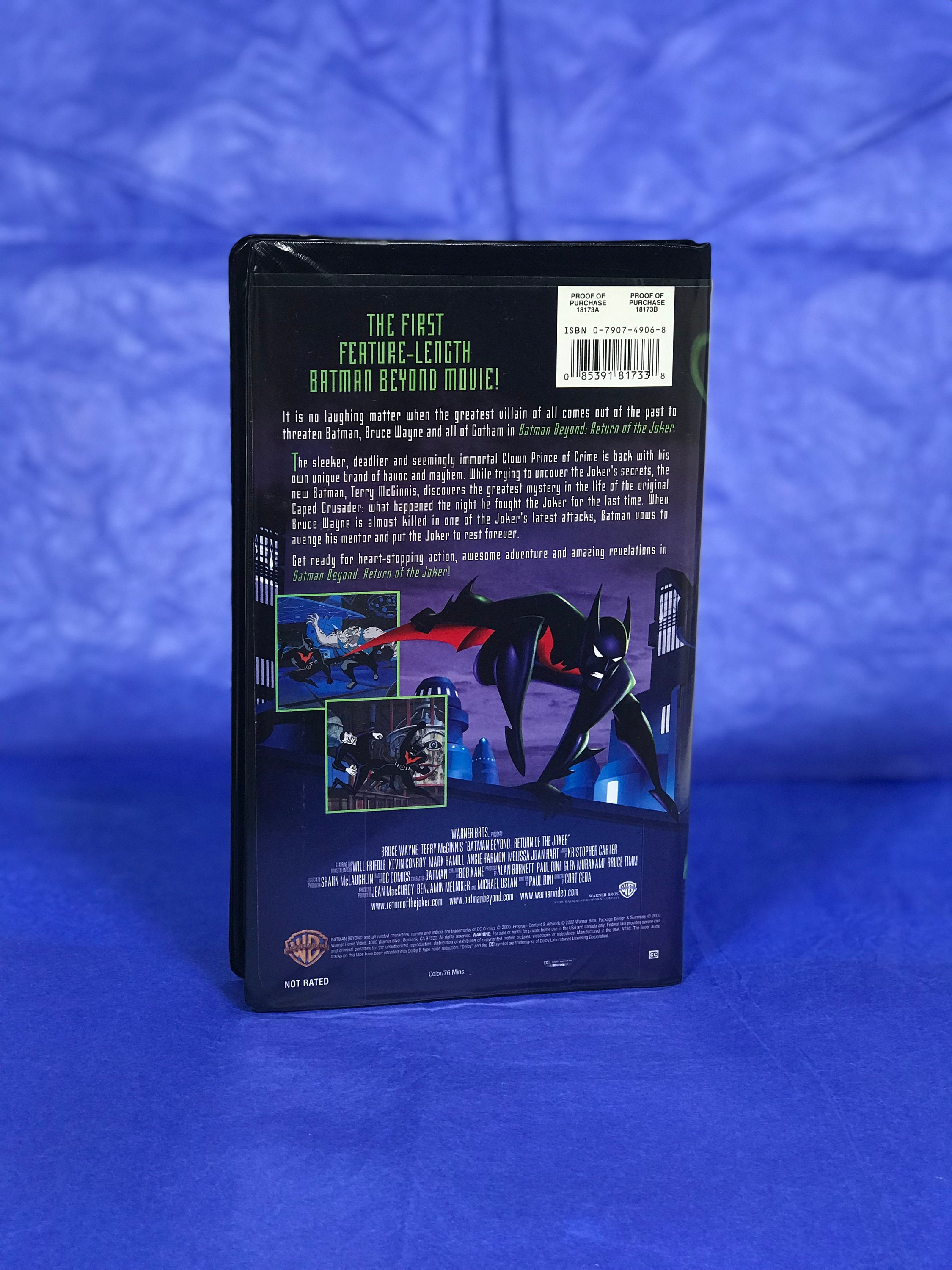 VHS Batman Beyond Return of the Joker Warner Brothers - Etsy