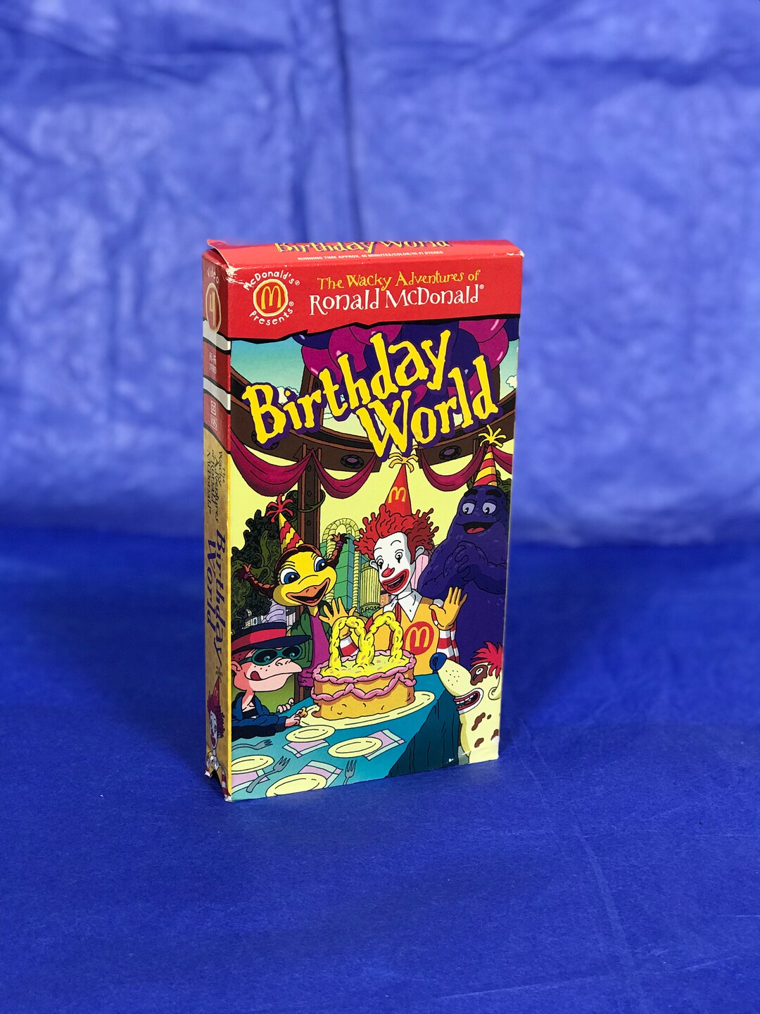Vhs The Wacky Adventures Of Ronald Mcdonald Birthday World Etsy