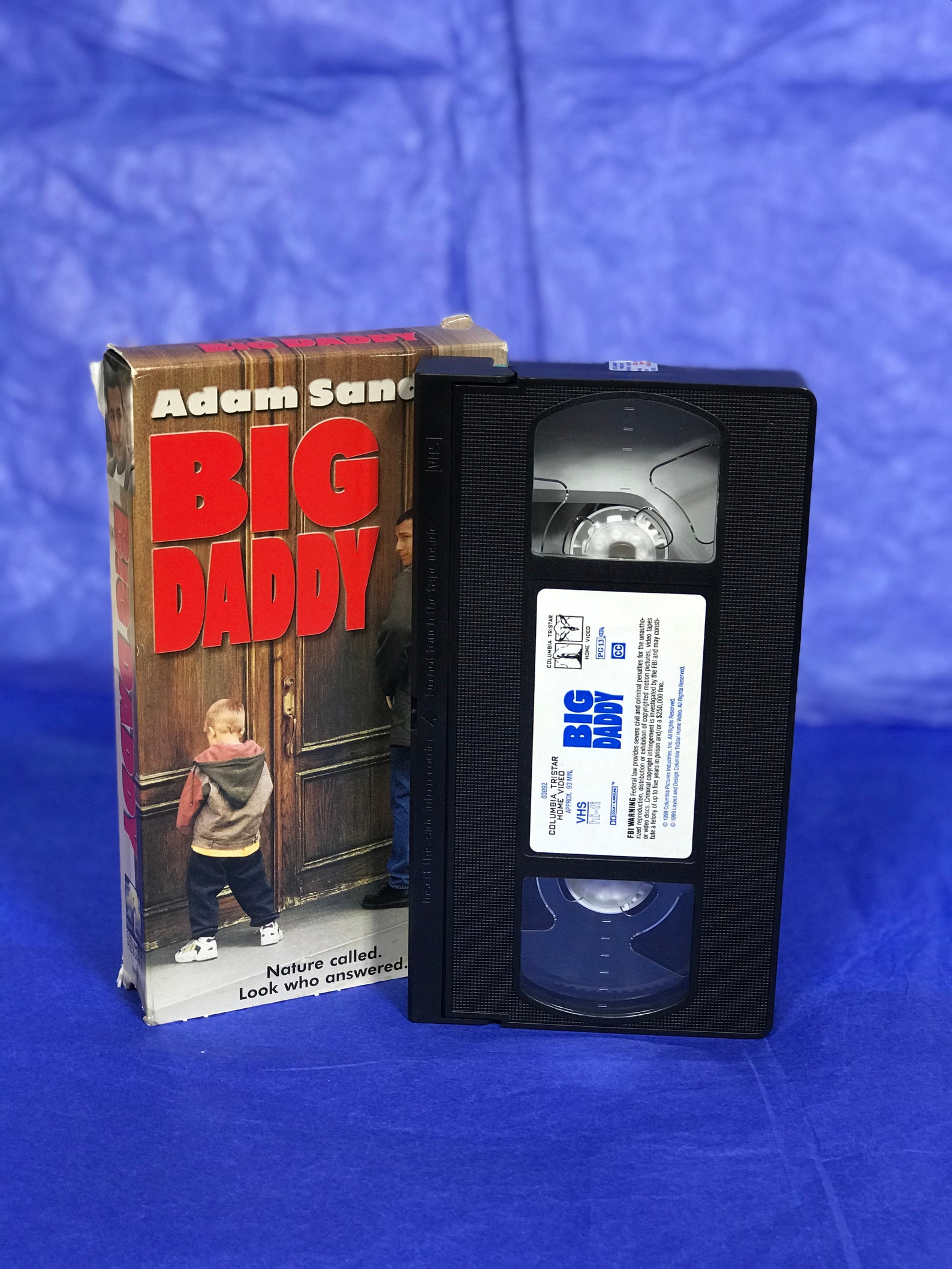 VHS - Big Daddy - Adam Sandler - Columbia Pictures - Great Condition ...
