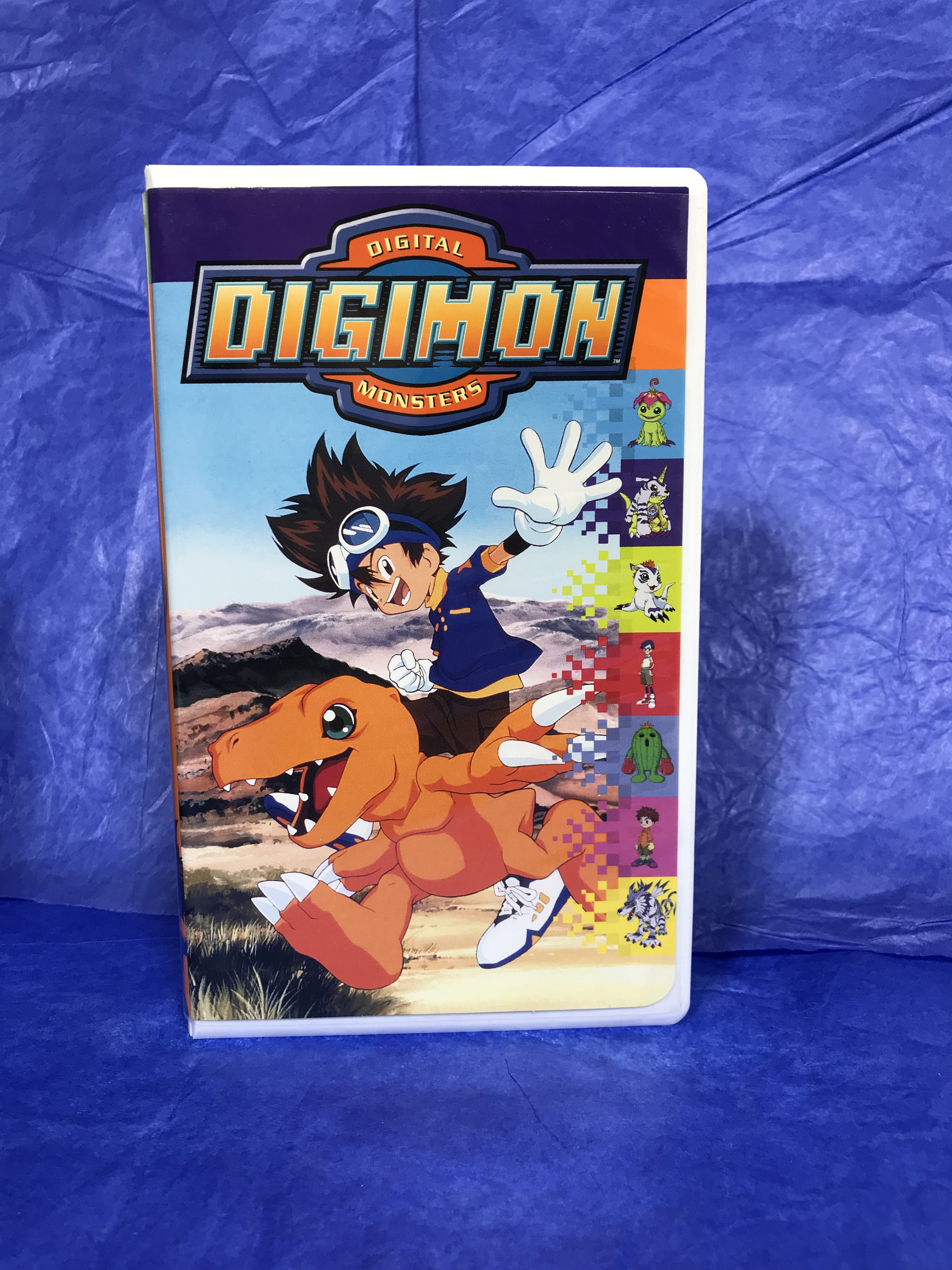 VHS Digimon Set of 8 Movies Fox Kids Disney Great Condition Vintage ...