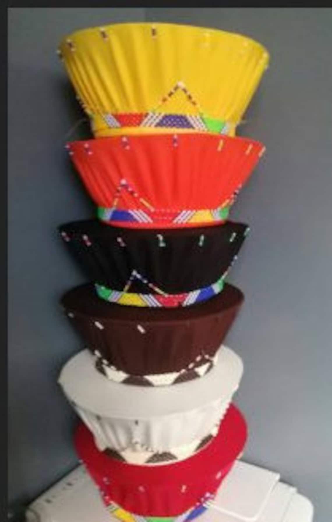 Traditional Zulu Isicholo Hat | Etsy