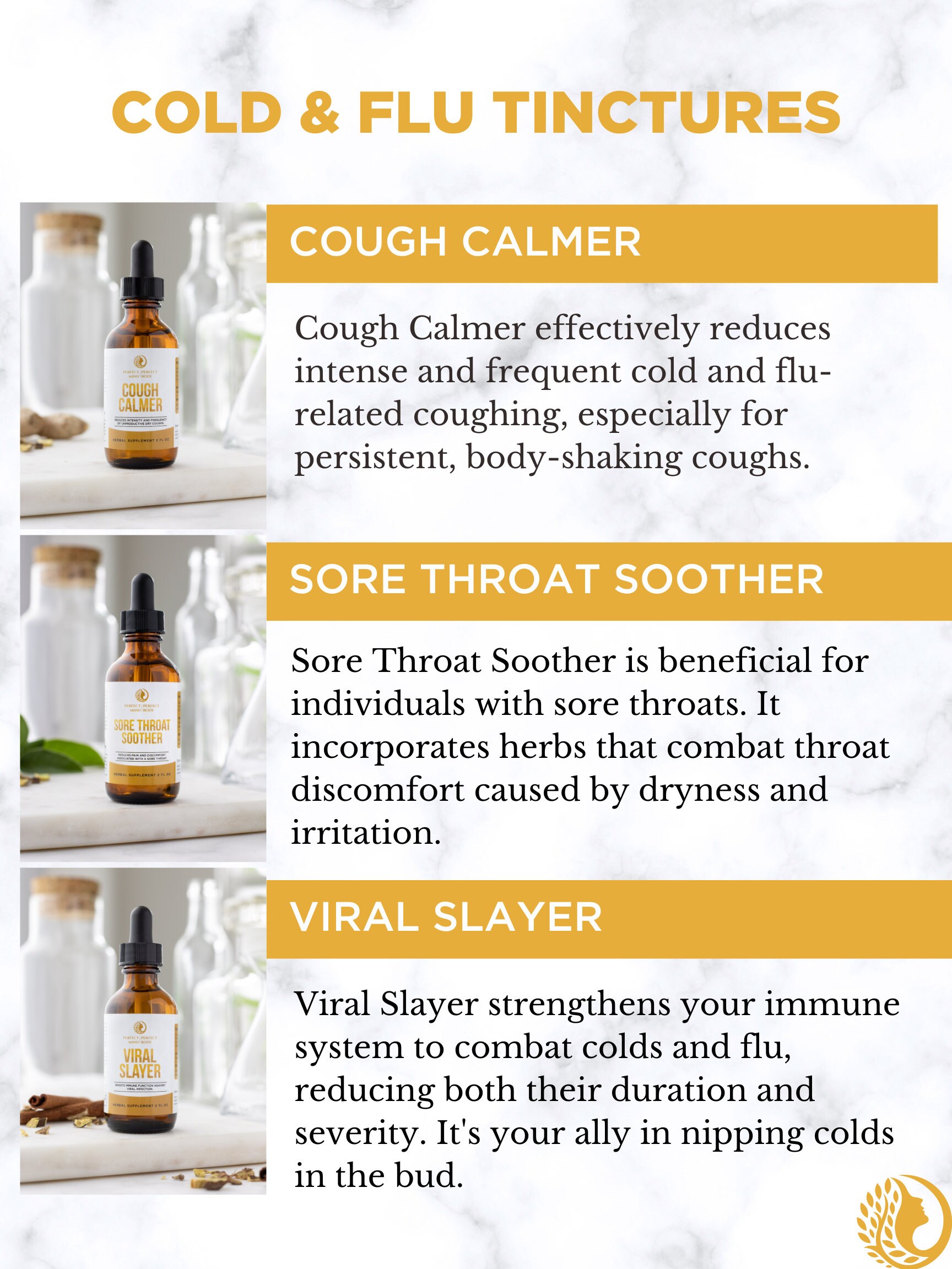 Fast Sore Throat Stopper Herbal Tincture for Cold & Flu Soothe Sore Throat Pain Completely in 10 ...