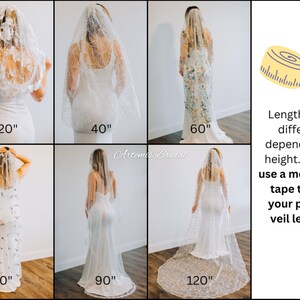 Eden Floral Cathedral Wedding Veil: Handcrafted Greenery Veil - Etsy