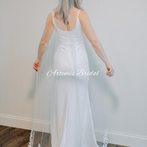 Eden Floral Cathedral Wedding Veil: Handcrafted Greenery Veil - Etsy