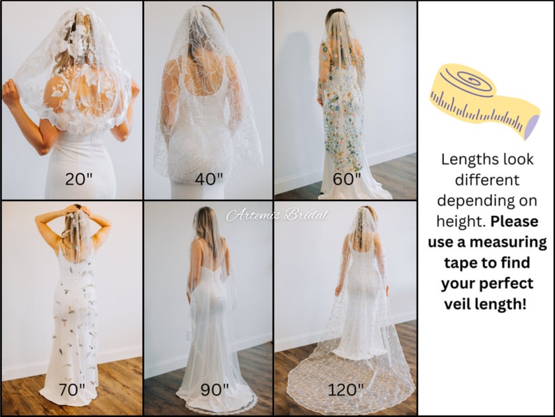 Annie Veil - Cathedral Veil, Bridal Veil, Vintage Style Bridal Veil ...