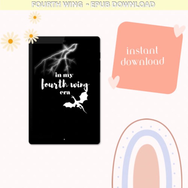 Fourth Wing Lock Screen - Etsy Canada