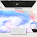 Pastel Sky Desk Mat, Cute Cloud Desk Mat, Desk Accessories for Women ...