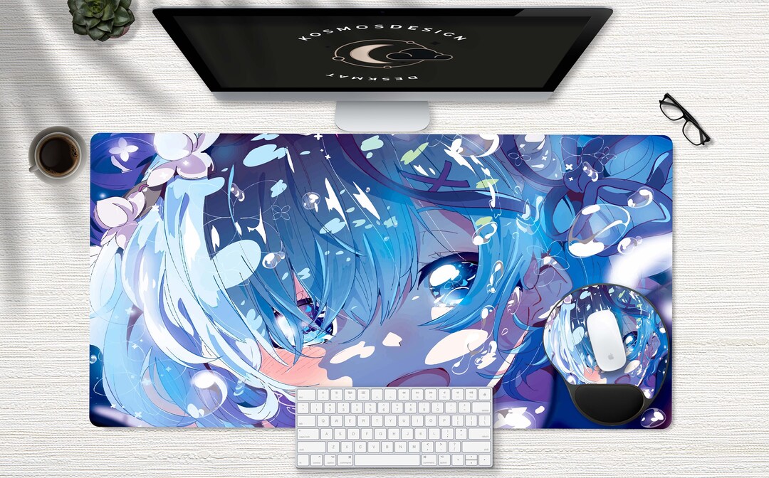 Japanese Desk Mat, Manga Girl Desk Mat, Anime Desk Mat, Anime Mouse Mat ...