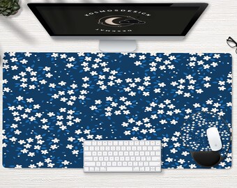Navy Blue Desk Pad - Etsy
