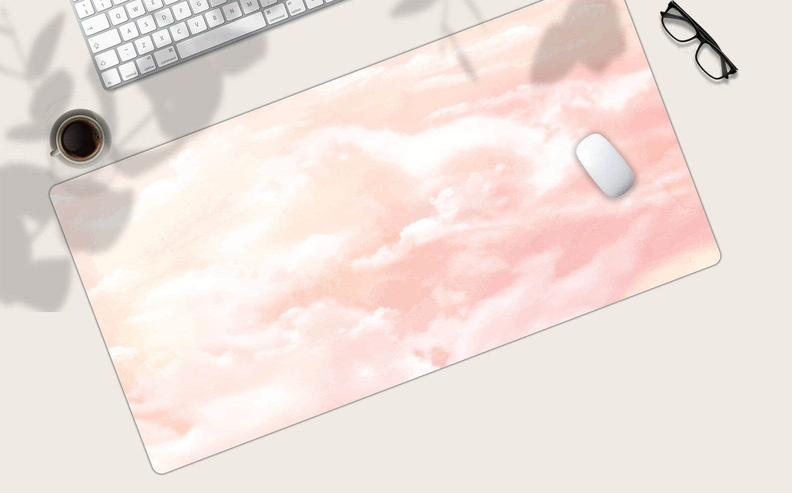 Cute Watercolor Pastel Sky Desk Mat Pastel Sky Desk Mat Cute | Etsy