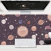 Astronaut and Planets Desk Mat, Computer Desk Mat, Gaming Desk ...