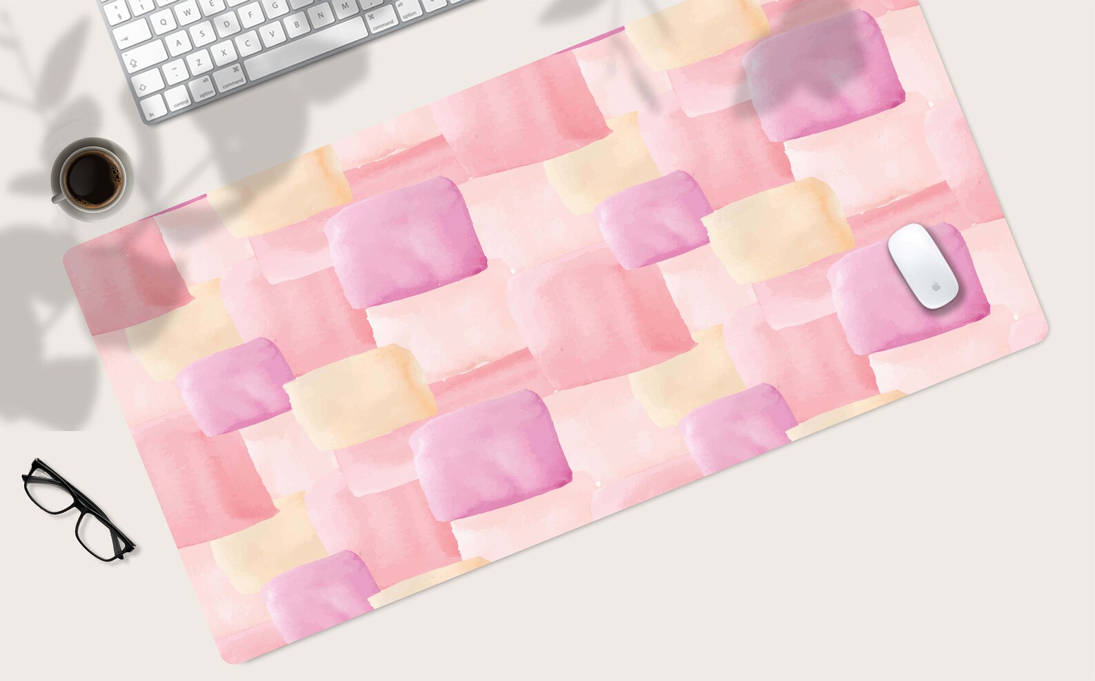 Pink Desk Mat Aesthetic Desk Mat Cute Desk Mat Cute Desk - Etsy
