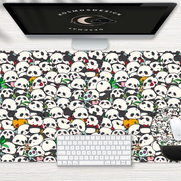 Panda Mouse Pad - Etsy UK