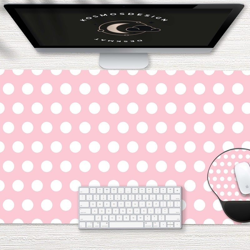 Pink Desk Pad - Etsy