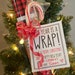 This Year is a WRAP Gift Tag - Wrapping Paper Christmas & New Year Gift ...