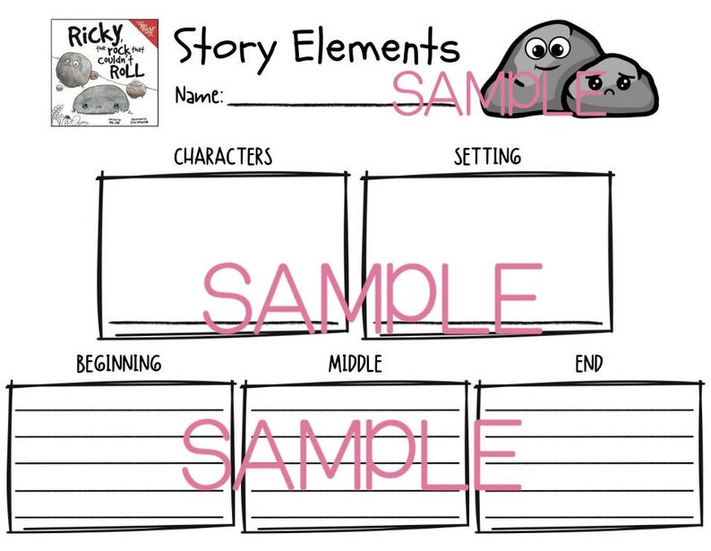 Ricky the Rock That Couldn't Roll Activity Packet - STEM Activity ...