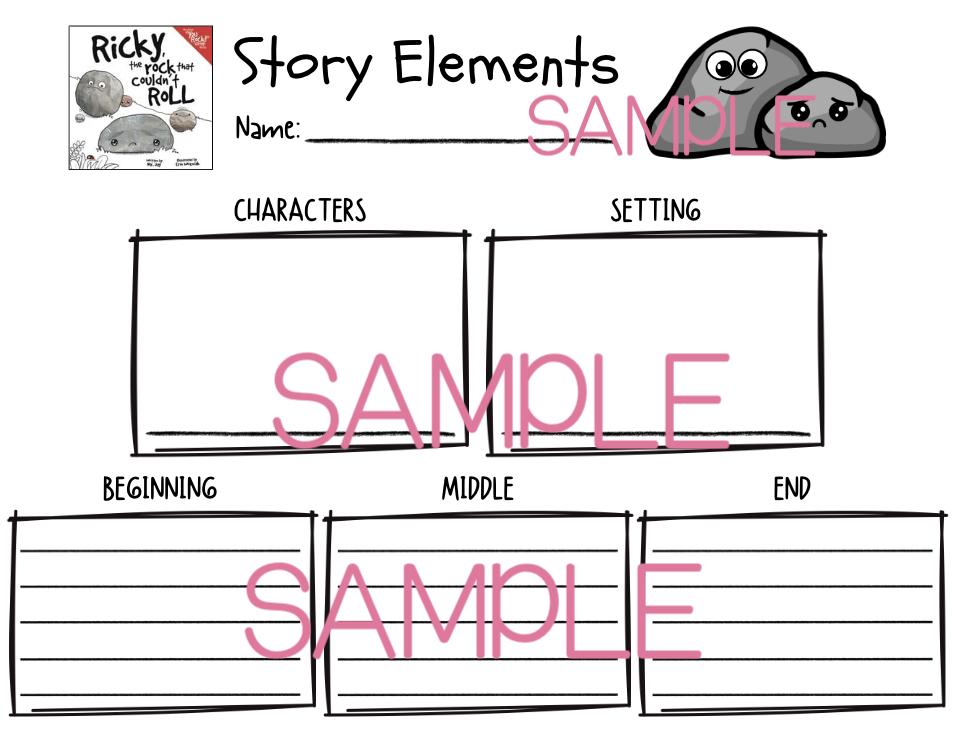 Ricky the Rock That Couldn't Roll Activity Packet - STEM Activity ...