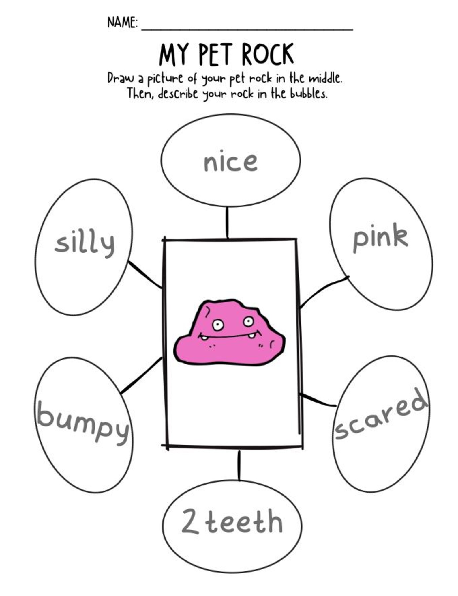 Ricky the Rock That Couldn't Roll Activity Packet - STEM Activity ...