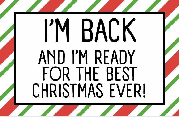Elf Signs for Christmas Time - Set 2 - Instant Download - Etsy