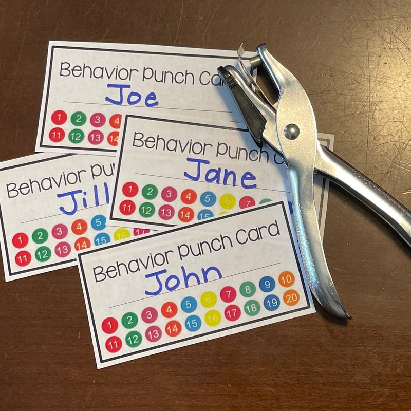 Punch Cards - Etsy