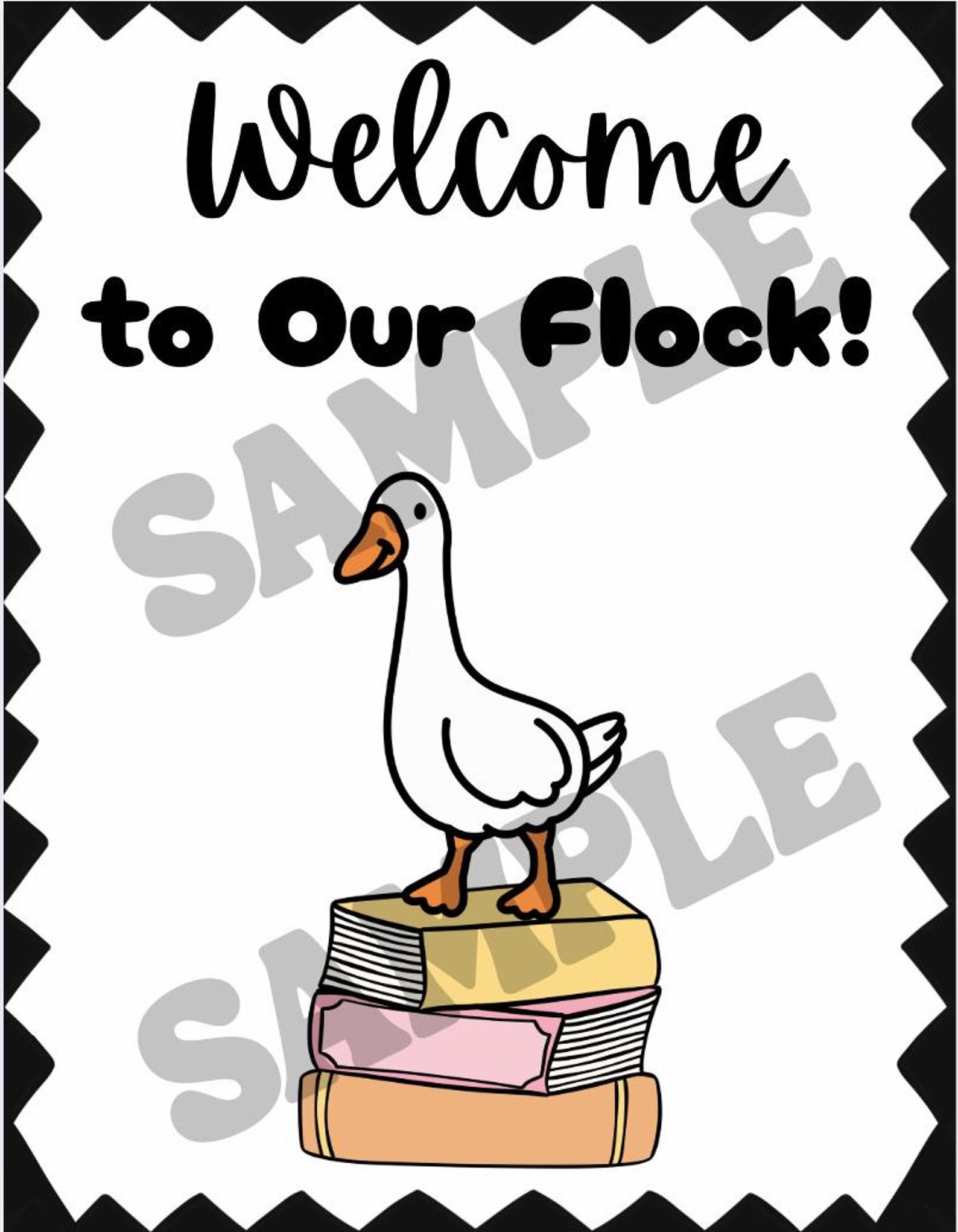 BACK TO SCHOOL Class Goose Bundle -70+ Pages of Fun- Instant Download ...