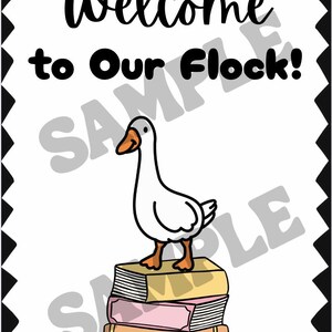 BACK TO SCHOOL Class Goose Bundle -70+ Pages of Fun- Instant Download ...