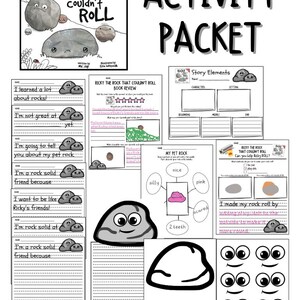 Ricky the Rock That Couldn't Roll Activity Packet - STEM Activity ...
