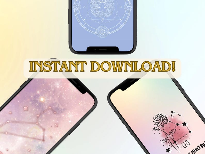 Leo Zodiac Phone Wallpapers | Astrology Constellation Astro Spiritual ...