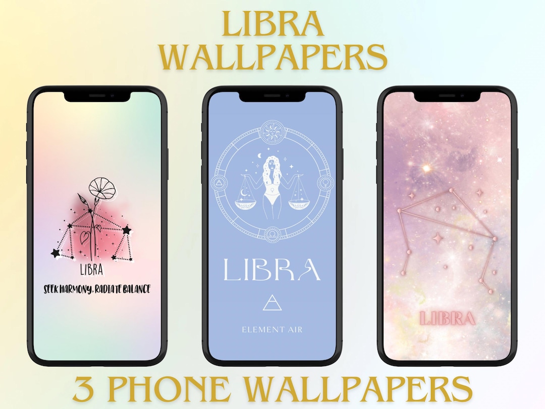 Libra Zodiac Phone Wallpapers | Astrology Constellation Astro Spiritual ...