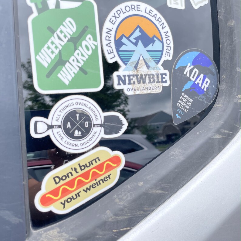 All Things Overlanding - New Logo - Die Cut Overlanding/camping Sticker ...