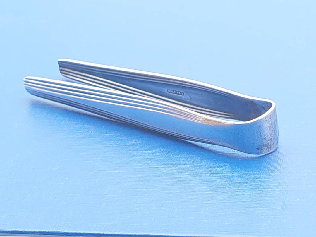 Vintage WMF Sugar Tongs Art Deco Pattern Silver Plated Sugar Lifter 021 ...